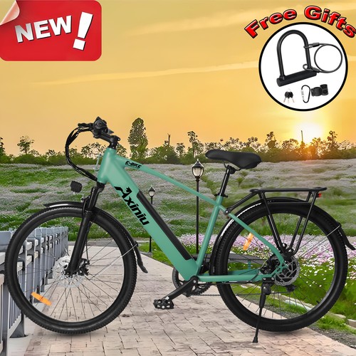 Green E-Bike 26'' Electric Bike 850W City Bicycle Commuter Ebike for ...