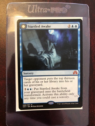 Startled Awake X (1) Shadows Over Innestrad NM/M Beauty MTG (RG ...