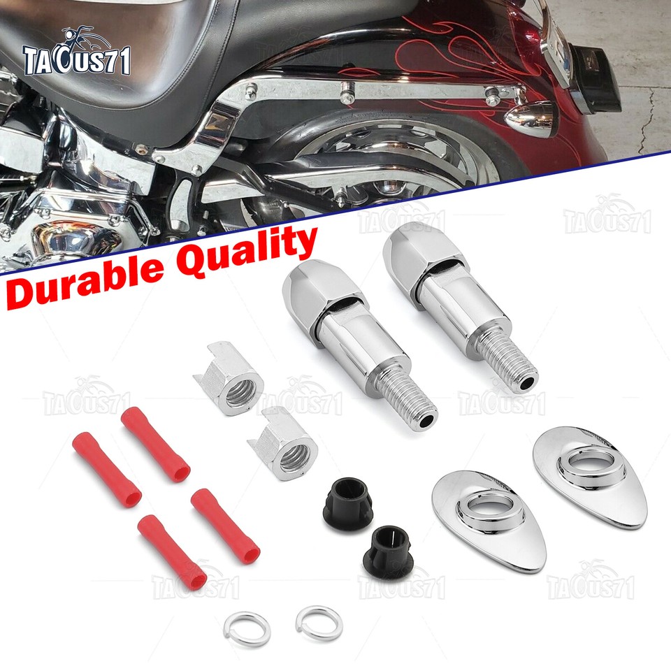 Rear Turn Signal Relocation Kits For Harley Softail Standard Fat Boy ...