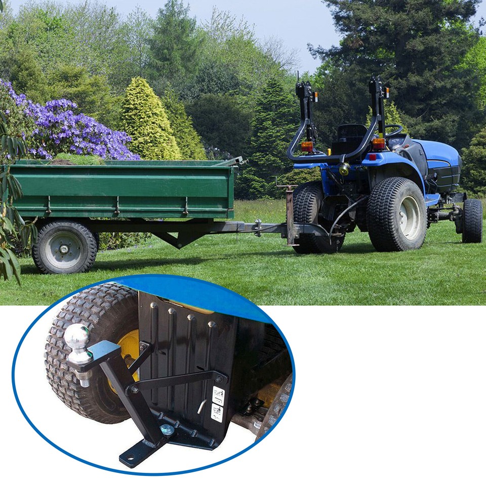 Trailer Hitch for Lawn Mower, Garden Tractor Lawnmower Trailer ...