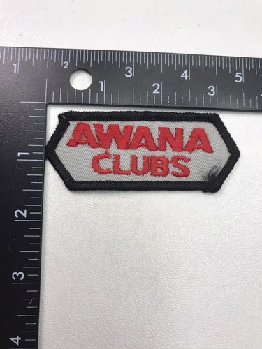Little Bit Rough As-Is AWANA CLUBS Patch M003 | eBay