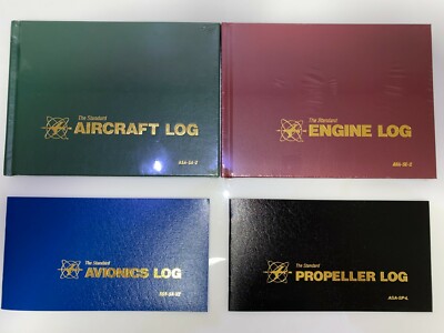 Complete Aircraft Maintenance Logbook Combo / Airframe, Avionics ...