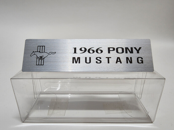 1/18 Ford Shelby Mustang GT Metal Name Plate Plaque for Autoart | eBay