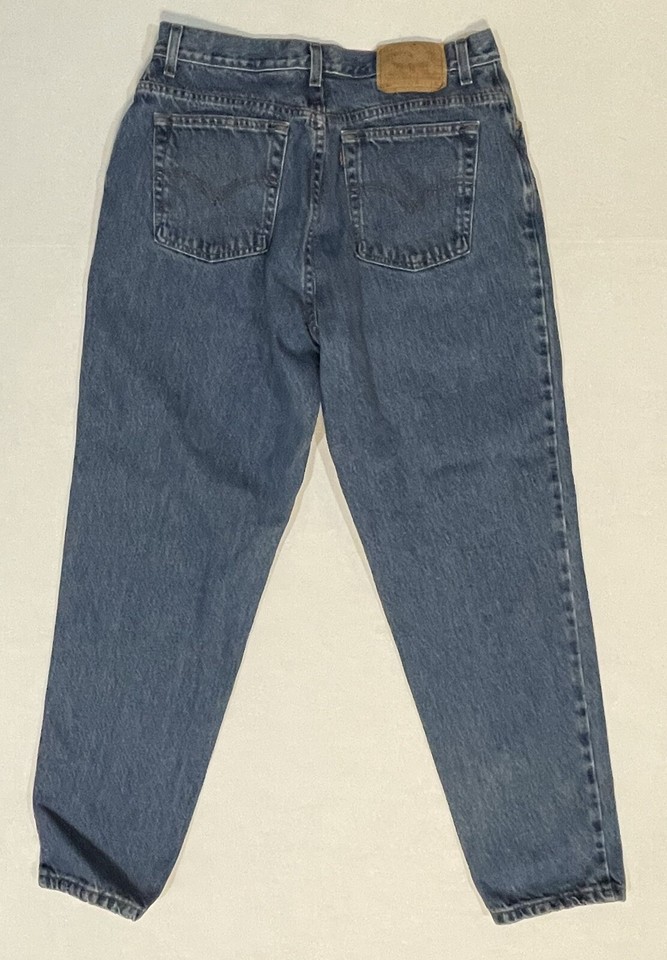 Vintage Levi's 550 Classic Relaxed Fit Tapered Leg Women's Sz 16 Reg ...