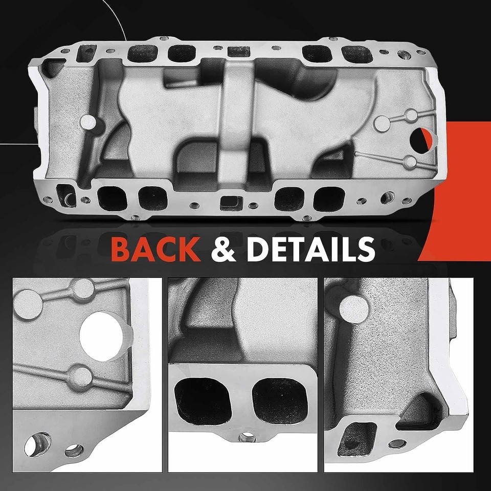 A-Premium Dual Plane Intake Manifold Compatible with Chevy 396-502 BBC ...
