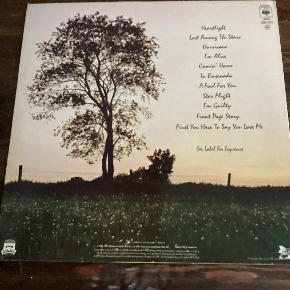 Neil Diamond - Heartlight - 12” LP Album Record 1982 In Very Good ...