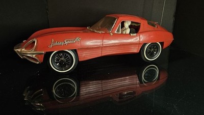 Vintage Johnny Speed Red Plastic Toy Car with Driver 002 | eBay