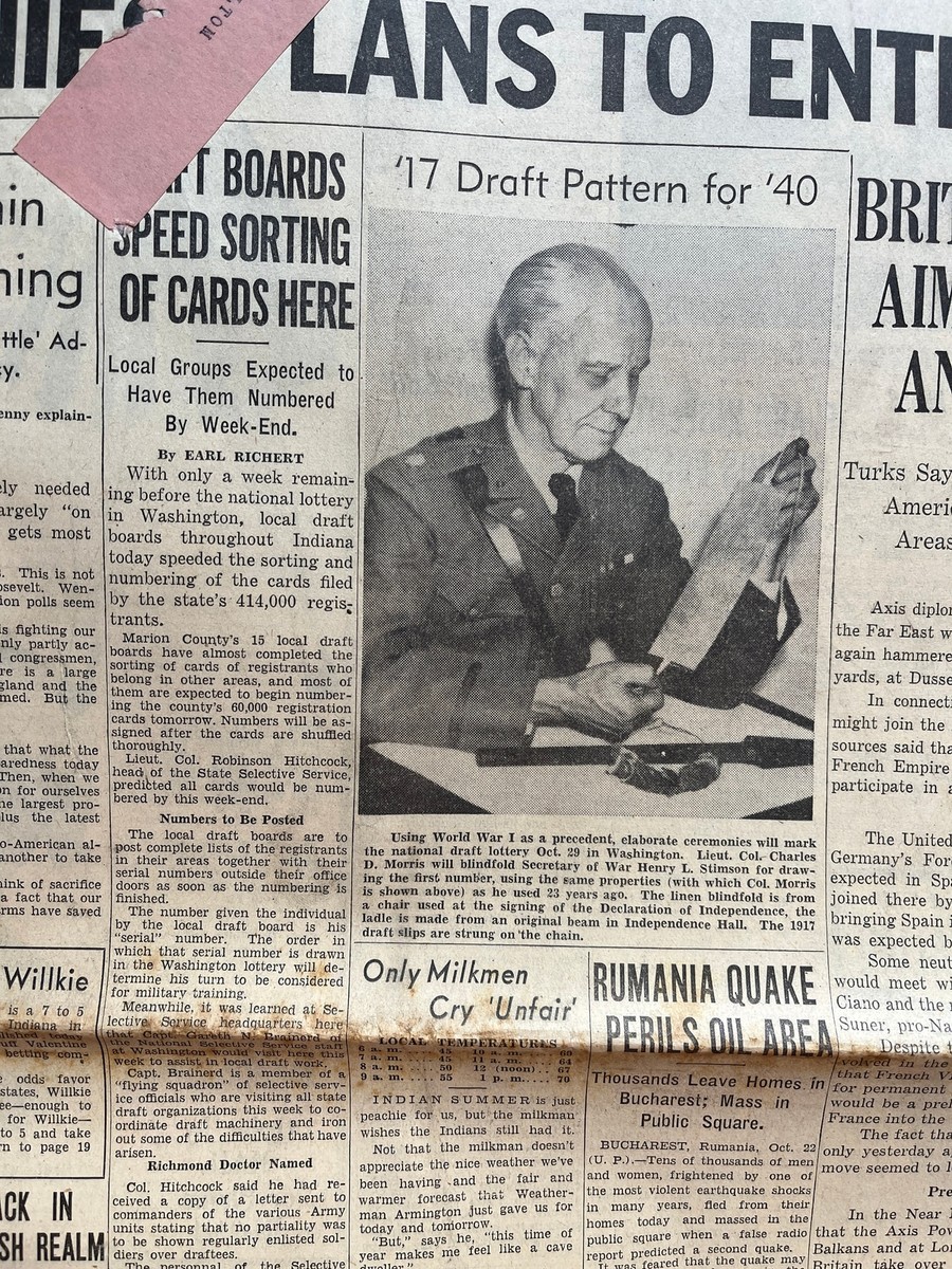 1940 Newsprint Pattern How An Issue Of The New York Times Was Printed