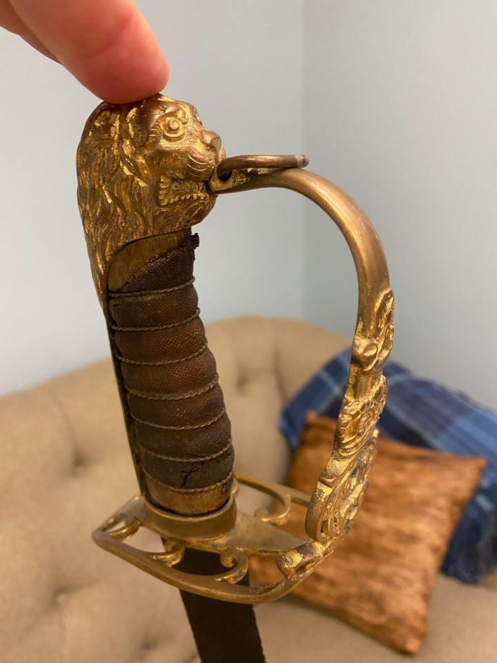Original British 1803 Rifles Regt. Officers Sword(certificate) | eBay