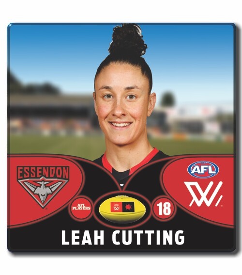 AFLW S8 Essendon Football Club - CUTTING, Leah | eBay Australia