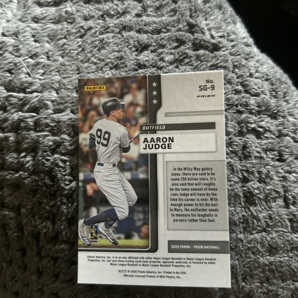 2020 Panini Prizm Star Gazing #9 Aaron Judge - New York Yankees | eBay