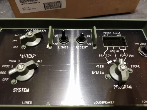 MRAP Control-Indicator CD-82/VRC NSN 5895-01-382-3221 , AN / Vic-3 MCS ...