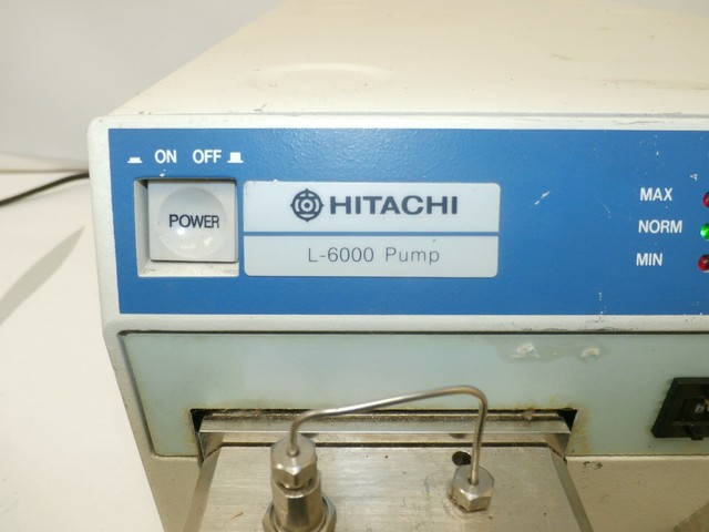 Hitachi L-6000 HPLC Chromatography Solvent Delivery Pump L6000 885-5001 ...