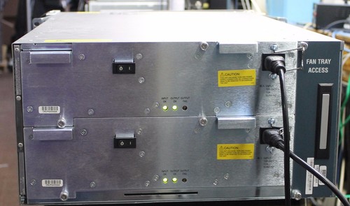 Cisco GSR IOS XR 12000 Series Router 12404 2x PRP-2 4GB 2x 12000-SIP ...