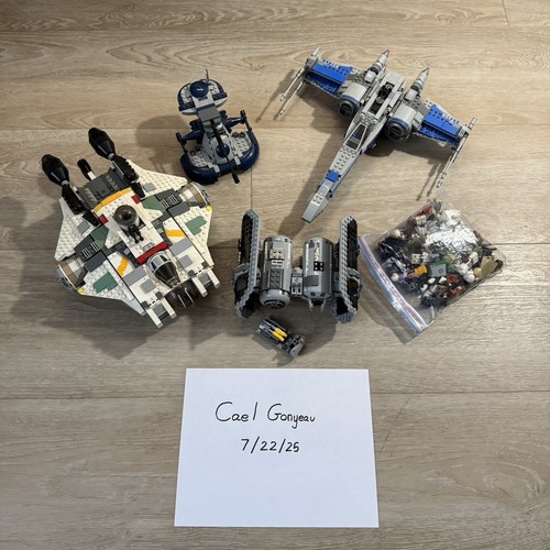 LEGO Star Wars LOT of 4 sets and rare minifigures fully complete | eBay