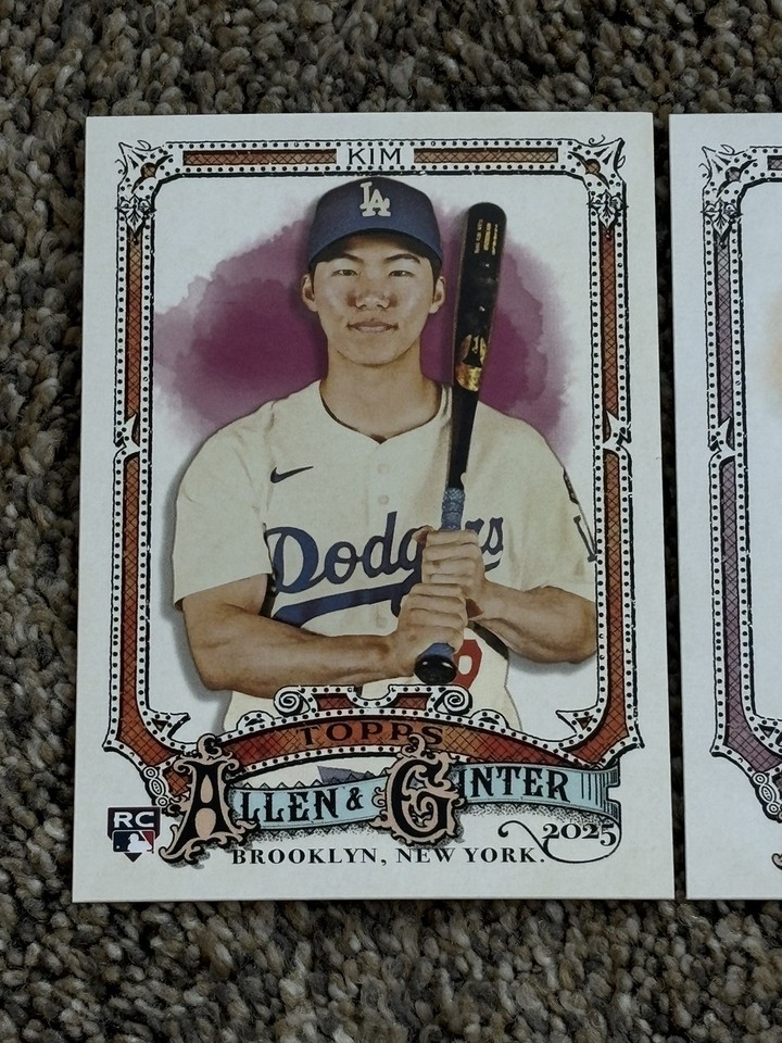 Yamamoto - Sasaki - Kim - Dodgers Lot - 2025 Topps Allen & Ginter ...