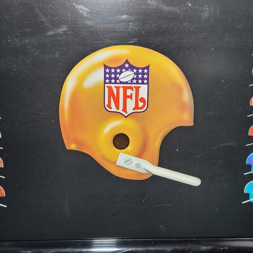 1971 NFL Football Beer Cocktail Serving Tray NFC AFC 26 Team Helmets ...