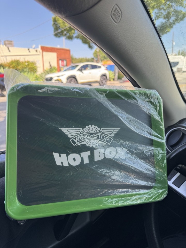 Limited Edition Wingstop 4/20 Hot Box Green Promotional Tray # 223/420 ...