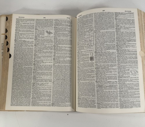 Webster's Third New International Dictionary HC w DJ 2,728 Pgs Thumb ...