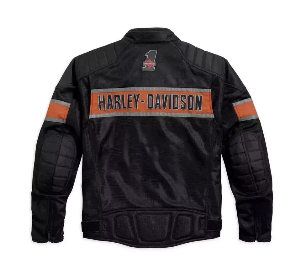HD Men's Trenton Mesh Riding Jacket Motorcycle Mesh Fabric H Davidson ...