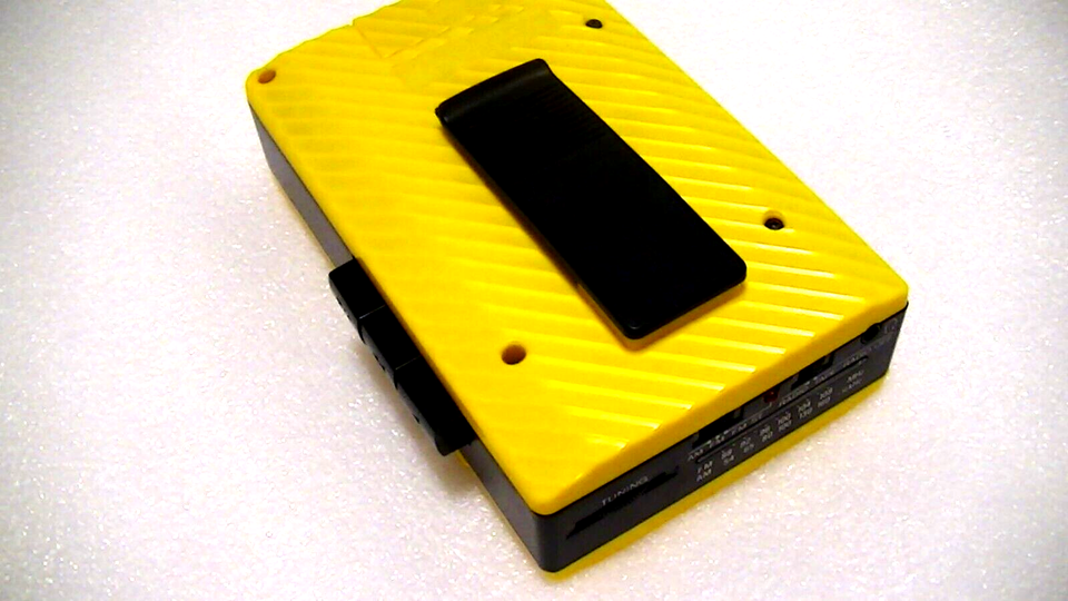 Restored VINTAGE SHARP WALKMAN CASSETTE PLAYER, Works very well | eBay