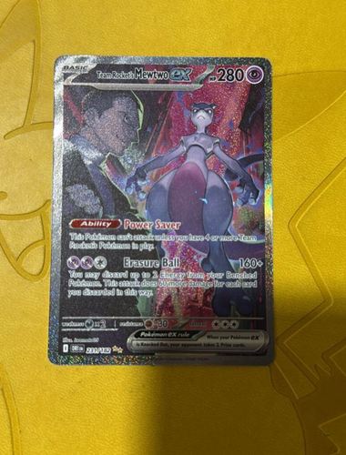 Pokémon Destined Rivals Team Rockets Mewtwo SIR 231/182 inglés | eBay