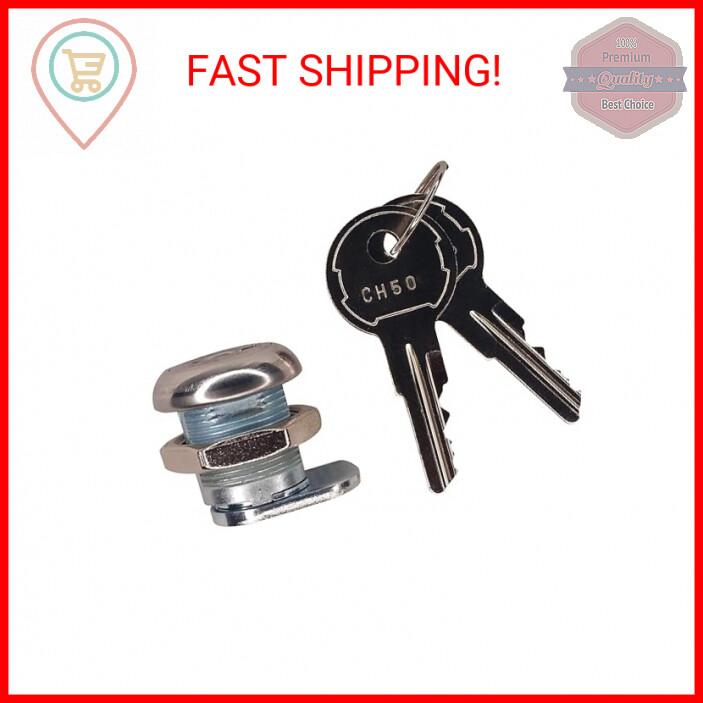 JQuad (2 Pack Keyed Alike) Truck Tool Box Locks with Keys - Replacement ...