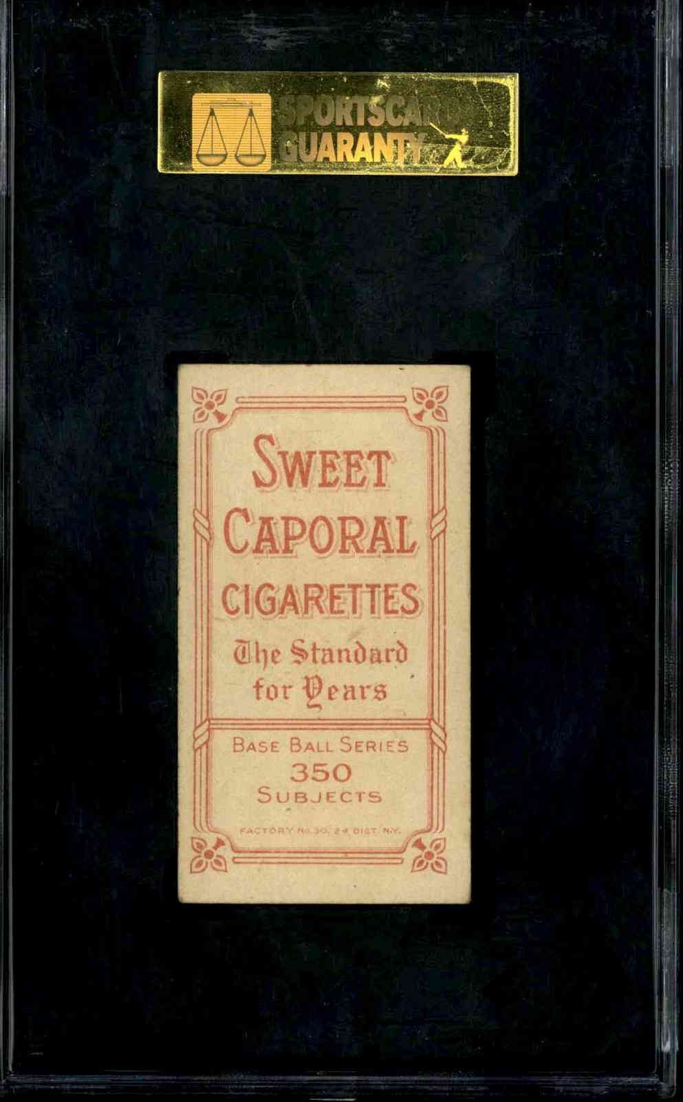 1909 T206 Ed Killian (Portrait) - SGC 60 (Sweet Caporal) | eBay