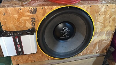 Ground zero 18 inch plutonium subwoofer 10,000W | eBay