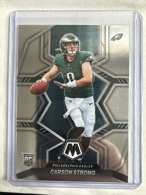 2022 Panini Mosaic Carson Strong Base Rookie RC #306 Philadelphia ...