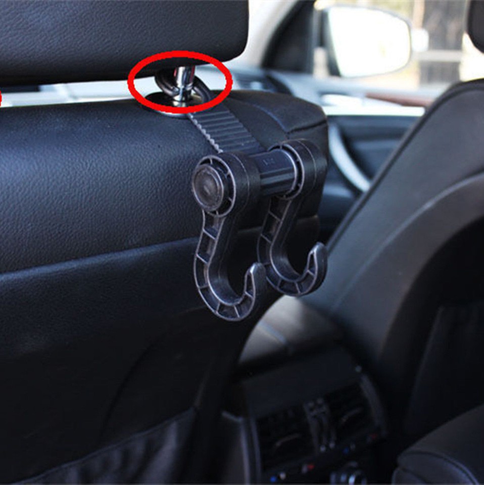 Universal Car Truck Suv Seat Back Hanger Organizer Hook Headrest Holder ...
