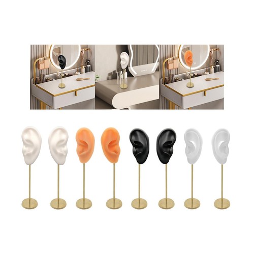 Earring Display Stands Human Ear Model Stud Holder Earrings Stand for ...