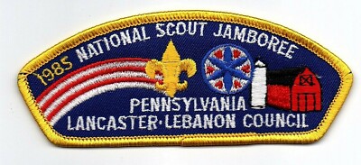 Boy Scout Lancaster Lebanon Council 1985 National Jamboree JSP/CSP ...