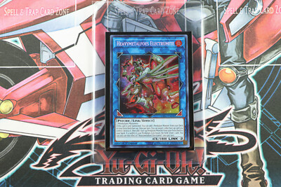 YuGiOh Heavymetalfoes Electrumite EXFO-EN098 1st Edition Secret Rare ...