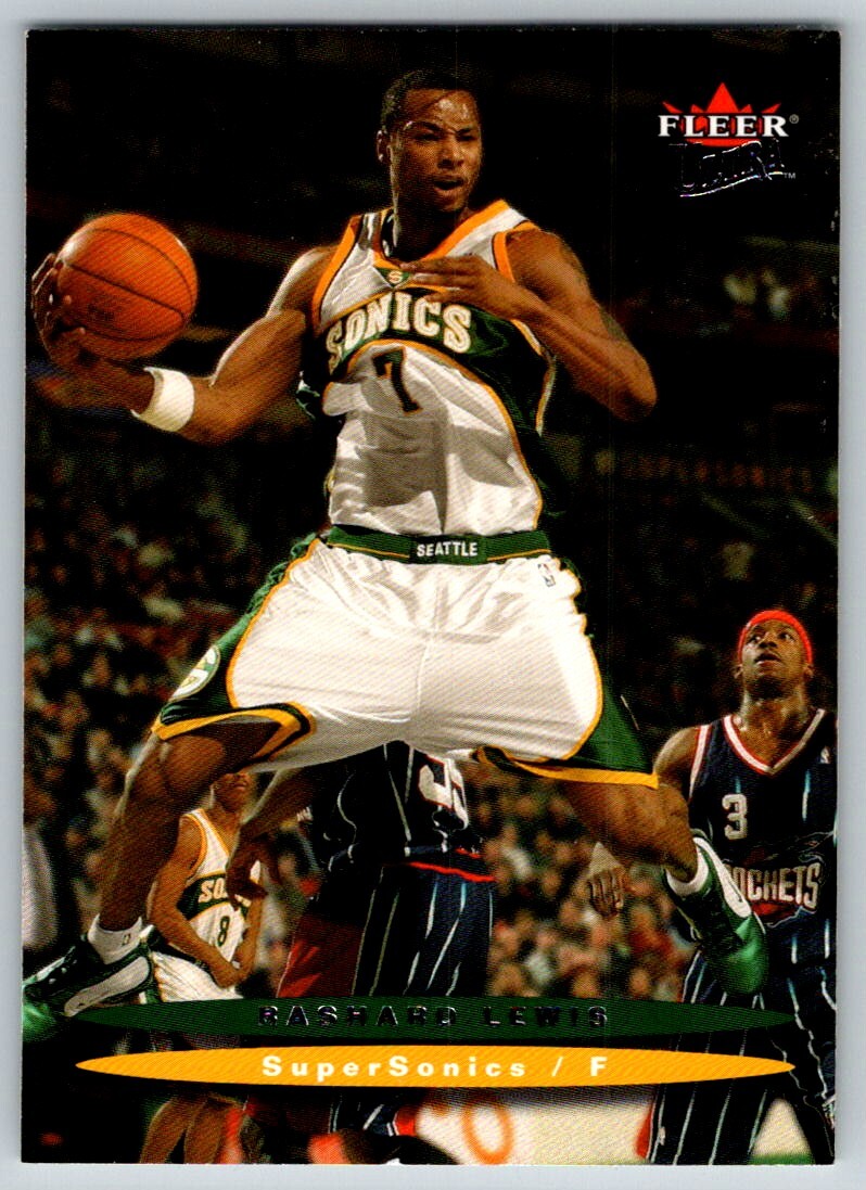 2003-04 ULTRA RASHARD LEWIS SEATTLE SUPERSONICS #102 | eBay