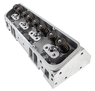 AFR 1001 Chevy SBC 195cc Enforcer Cylinder Heads 64cc Chamber Straight ...