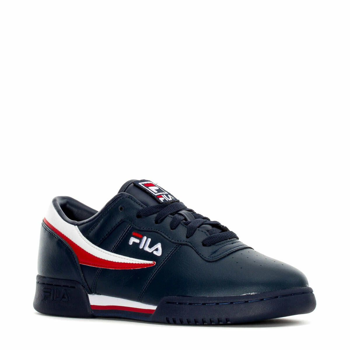 FILA ORIGINAL FITNESS TRAINERS SPORTS SNEAKERS MEN SHOES NAVY/RED SIZE ...