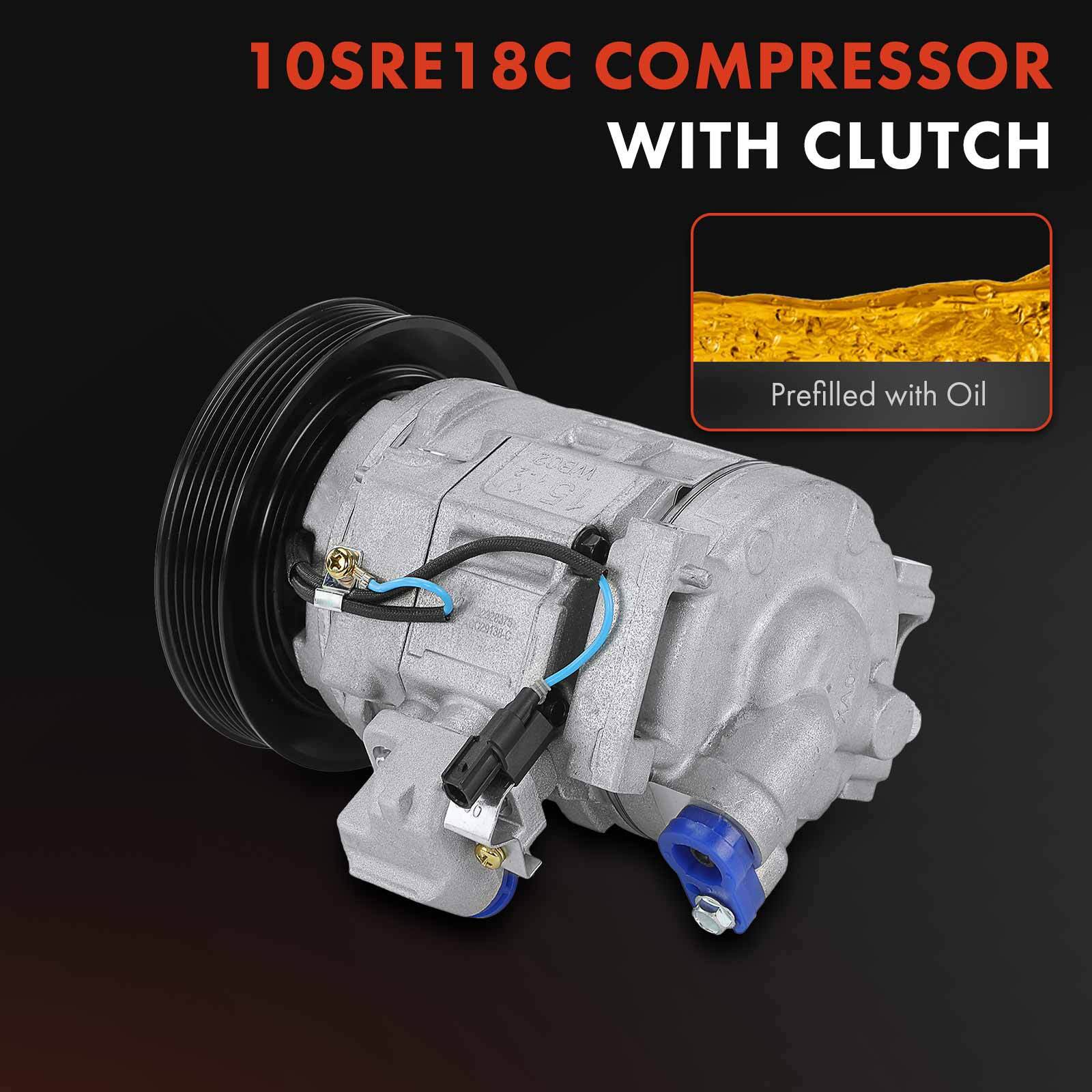 A/C AC Compressor for Honda Accord 2008-2012 Acura RDX 2013-2015 TSX ...
