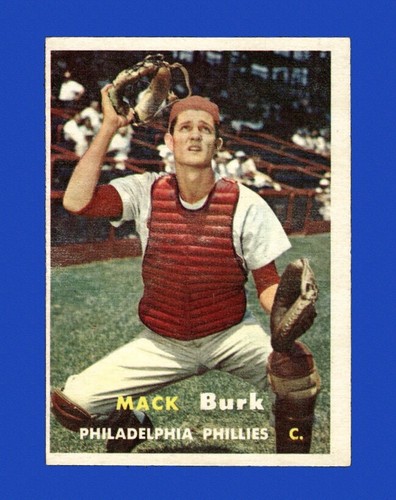 1957 Topps Set-Break # 91 Mack Burk EX-EXMINT *GMCARDS* | eBay
