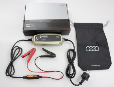 NEW AUDI 12V 5 AMP BATTERY CHARGER MAINTENANCE ECE PLUG 420093050C | eBay