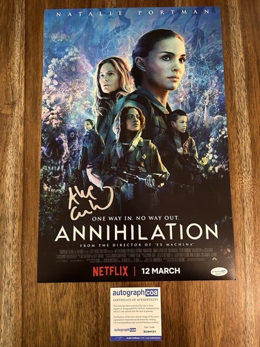 Alex Garland ‘Annihilation’ Director Signed 12x18 Photo ACOA PROOF | eBay