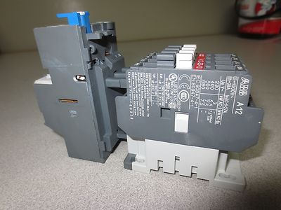 ABB A12-30-10 CONTACTOR + TA25 DU OVERLOAD RELAY ASSEMBLY | eBay
