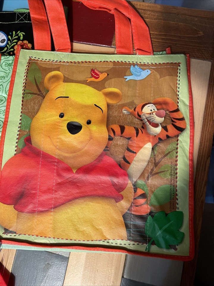 3 Disney NWT Reuseable bags 101 Dalmatians, Coco, Pooh & Tigger | eBay
