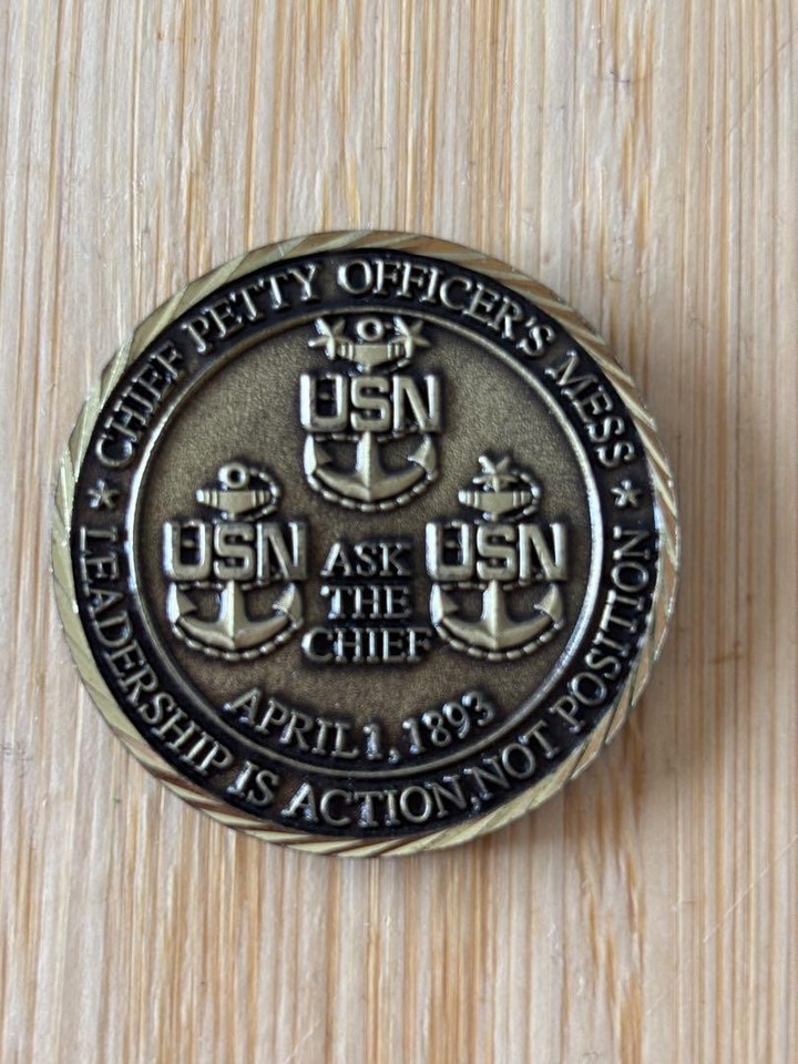 US Navy DDG65 Arleigh Burke Class Missile Destroyer Challenge Coin | eBay