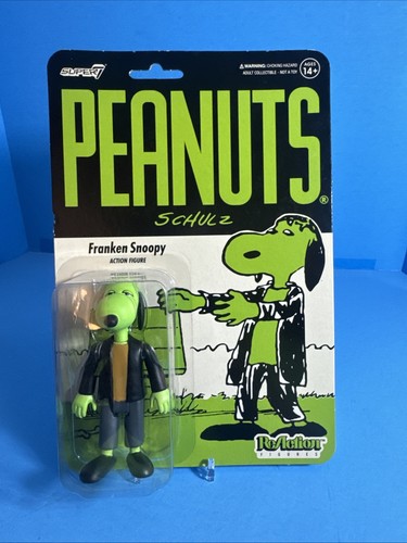 Peanuts Snoopy Frankenstein Figure New Franken Snoopy Re Action Super 7 ...