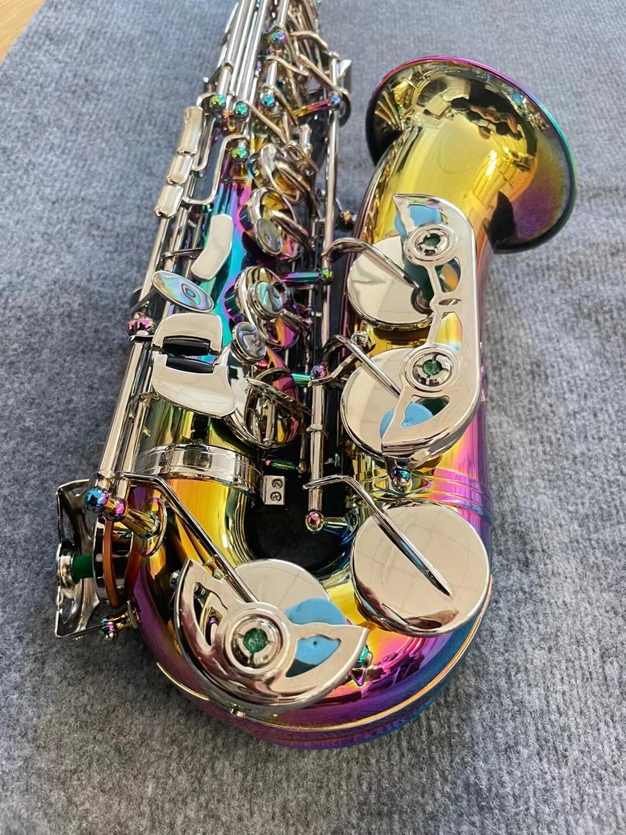 Colorful Saxophones