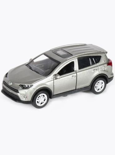 Toyota RAV4 Metal Model Diecast Car Scale, Collectible Toy Cars, silver ...