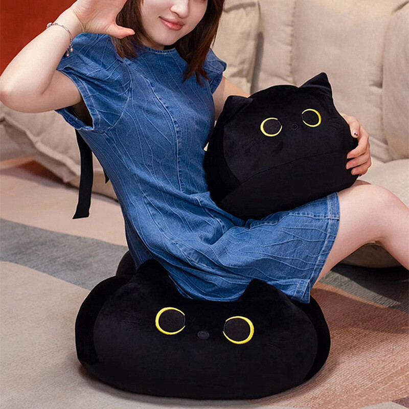 Cat Doll Pillow Plush Toy Cuddly Pillow Cushion Plushie Stuffed Toys ...