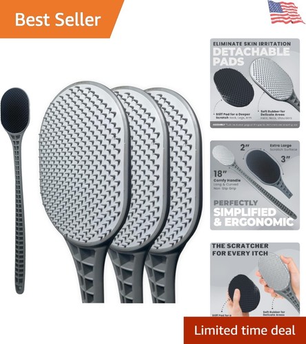 Back Scratcher Large Plastic Massager Exfoliator for Itch Relief and ...