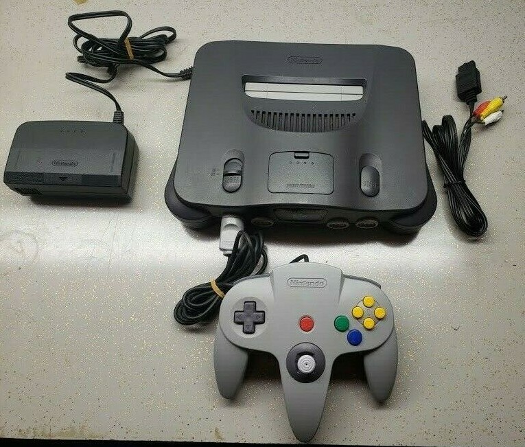 N64 Nintendo 64 Console + OEM + Bundles + Cords + CLEANED! | eBay